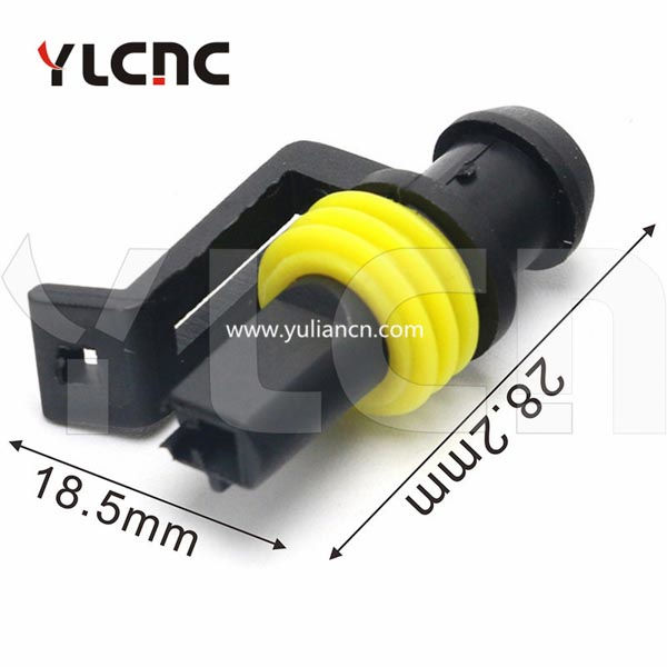 1 pin female auto connector AMP 282079-1-Product-Zhejiang Yulian ...