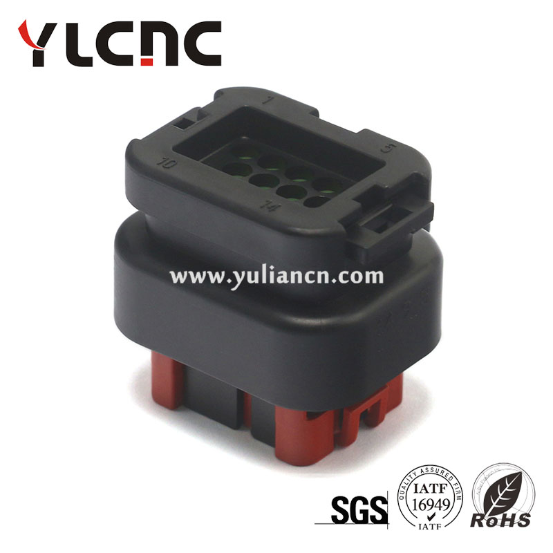DJ3144-1.5-21 14 pin female connector for AMPSEAL 776273-1-Product ...